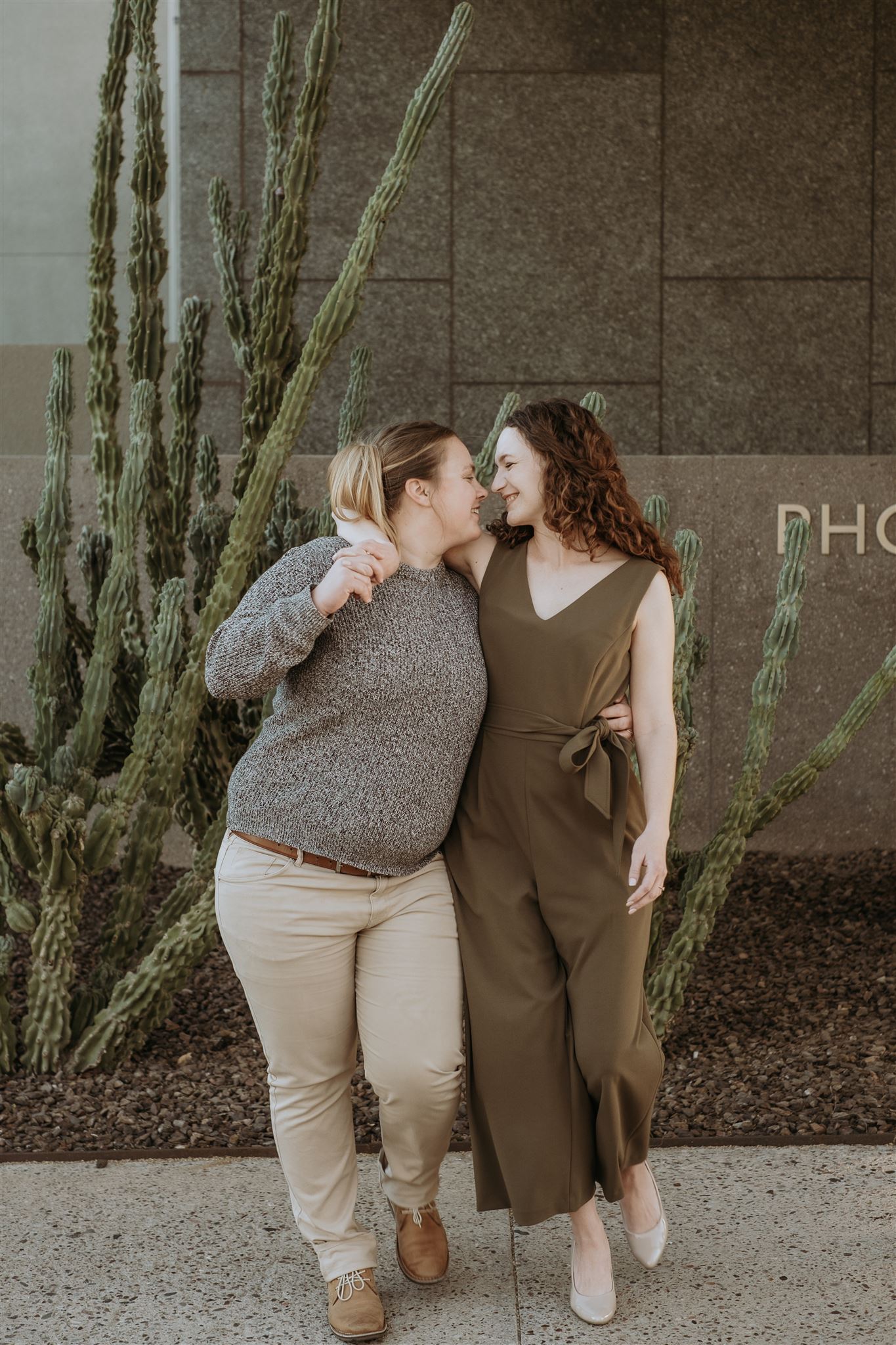 LGBTQ Downtown Phoenix Engagement Session - annetteambrosephotography.com